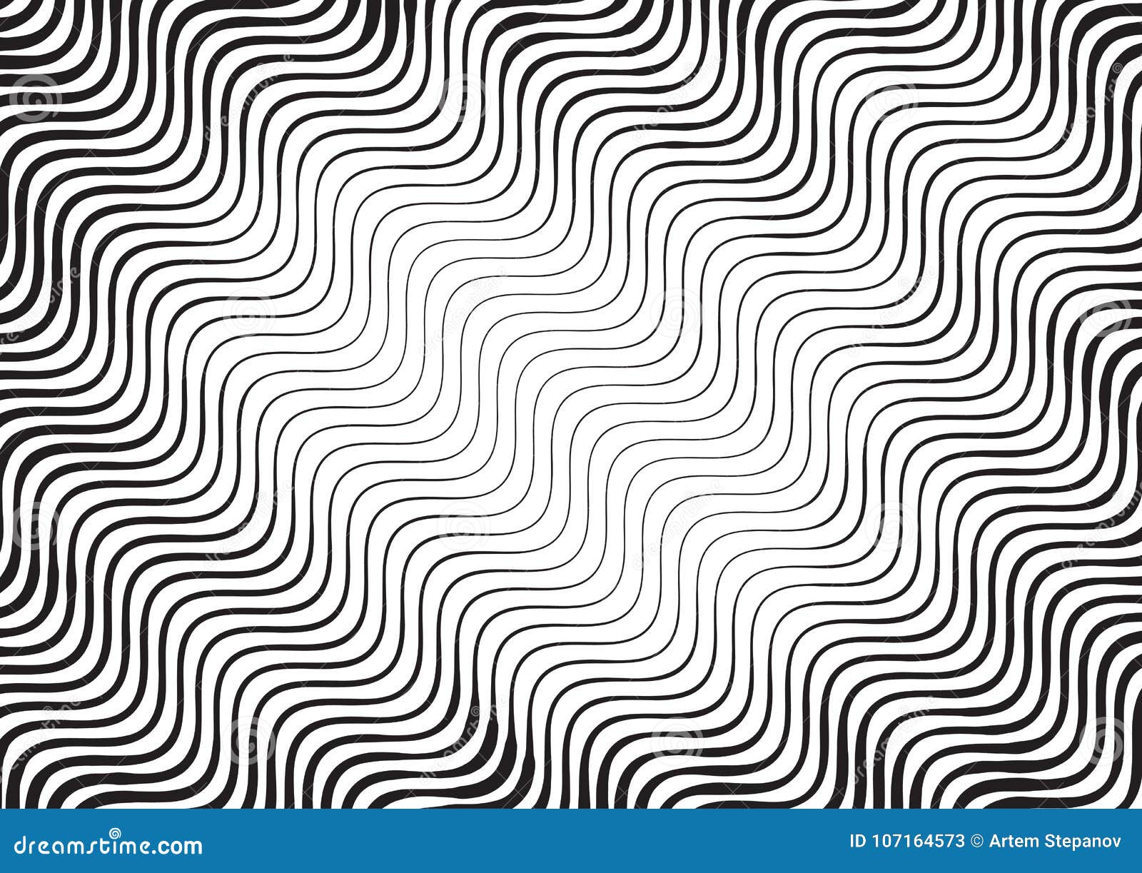 Wave Striped Engraving Halftone Background Stock Vector - Illustration ...