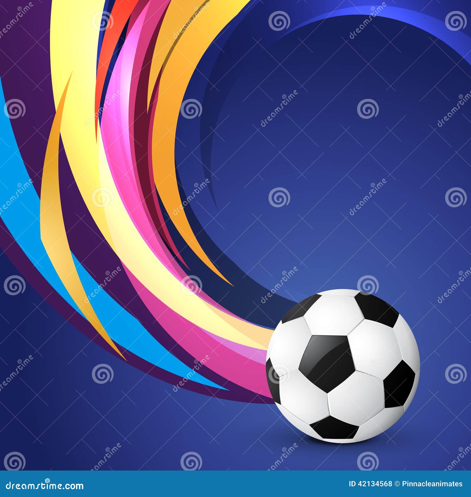 Wave style football design stock vector. Illustration of element - 42134568