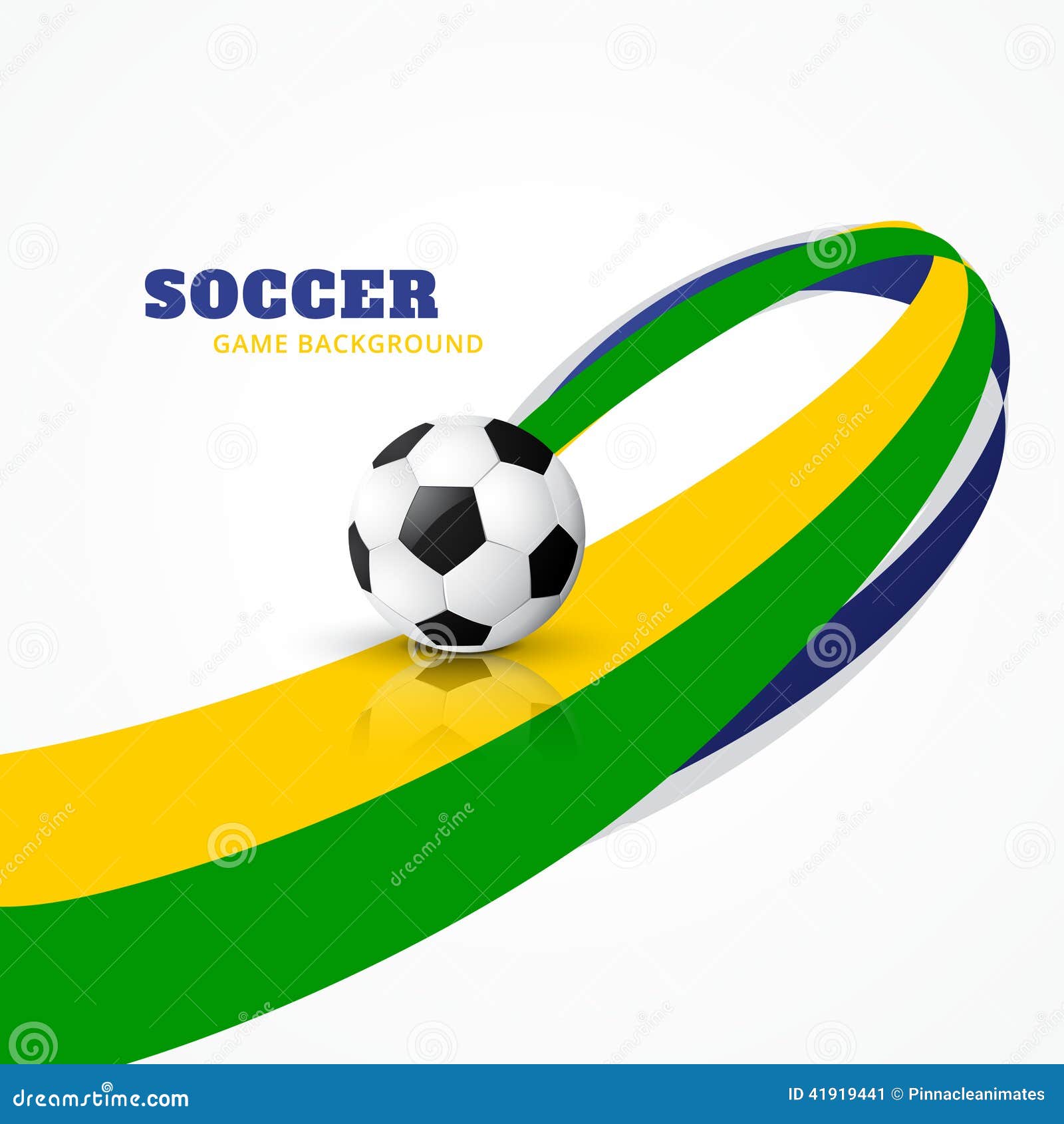 Wave style football stock vector. Illustration of championship - 41919441