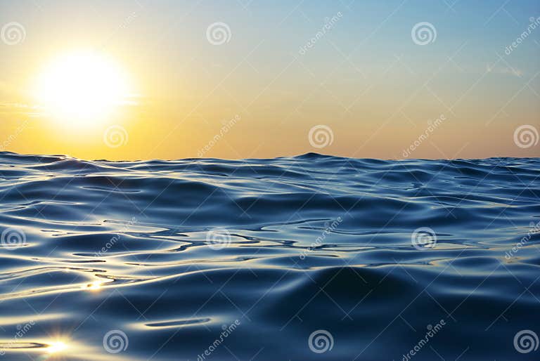 Wave on sunset stock photo. Image of golden, silhouette - 14929402