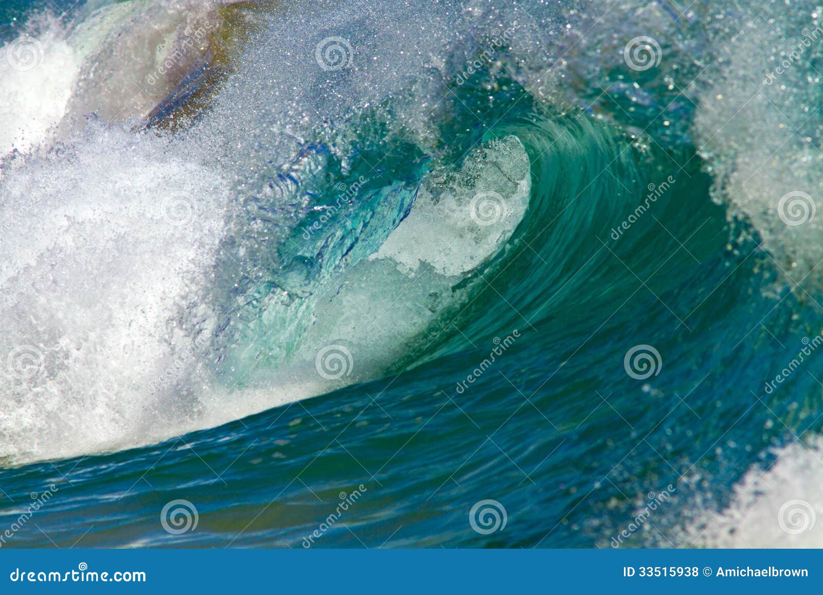 Wave / Surf Shore Break in Hawaii Stock Photo - Image of crashing ...