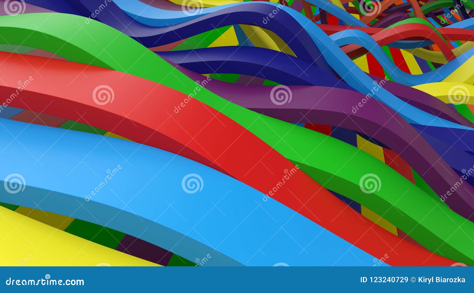 Wave of tapes stock illustration. Illustration of color - 123240729