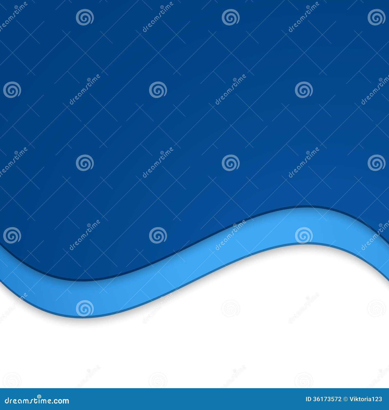 Wave Template for Your Business Presentation. Stock Vector ...