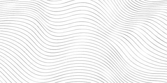 Wavy Thin Lines Pattern. Simple Abstract Optical Illusion Background ...