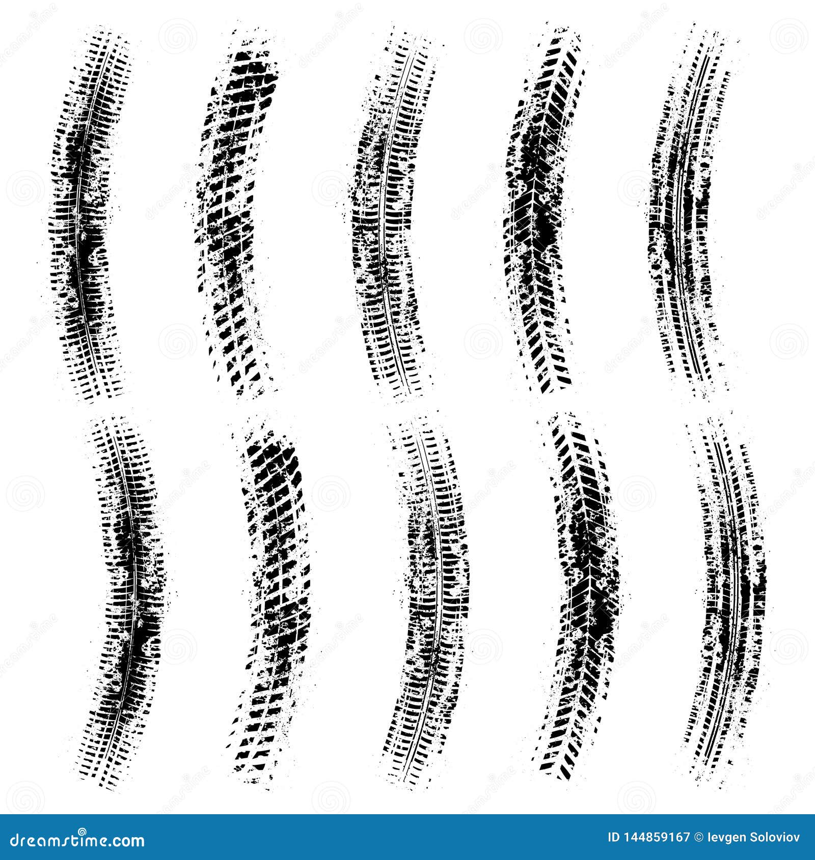 Wave tire tracks stock vector. Illustration of banner - 144859167