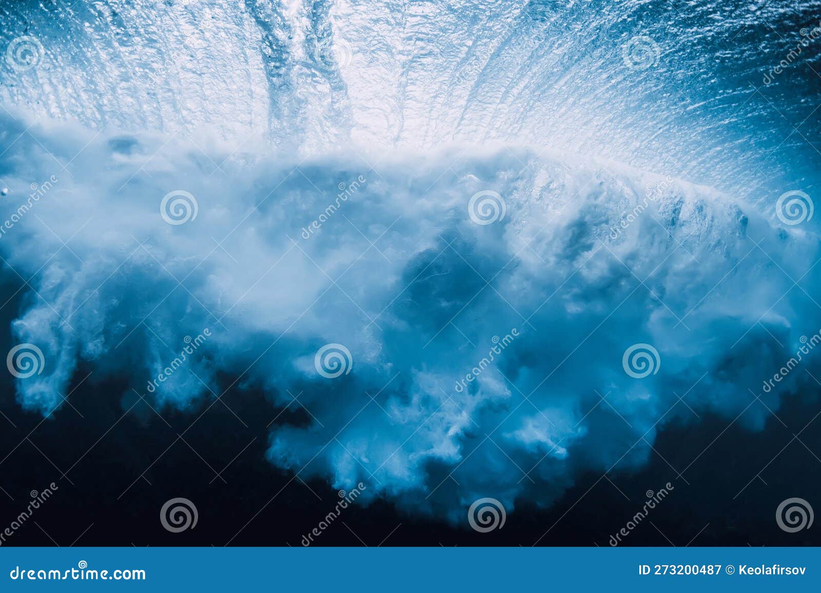 Wave Underwater Crashing in Ocean. Underwater Textures Stock Image ...