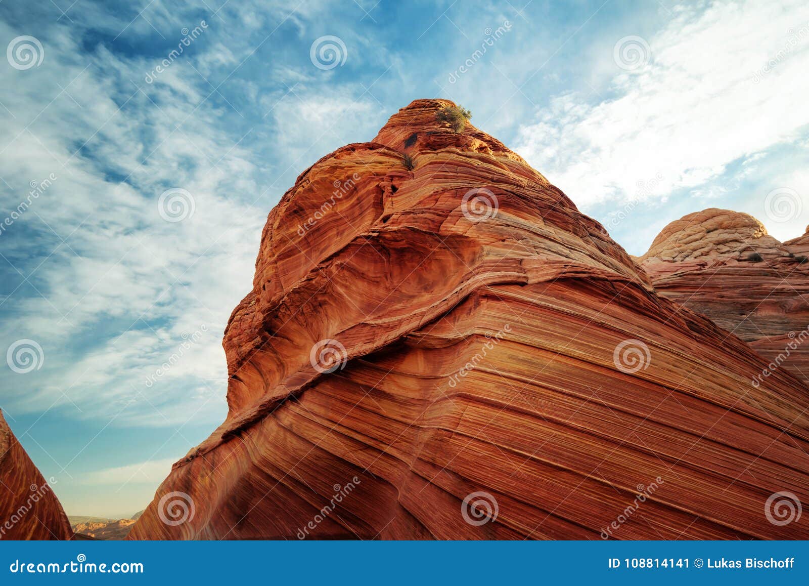 The Wave Utah stock image. Image of hiking, blue, north - 108814141