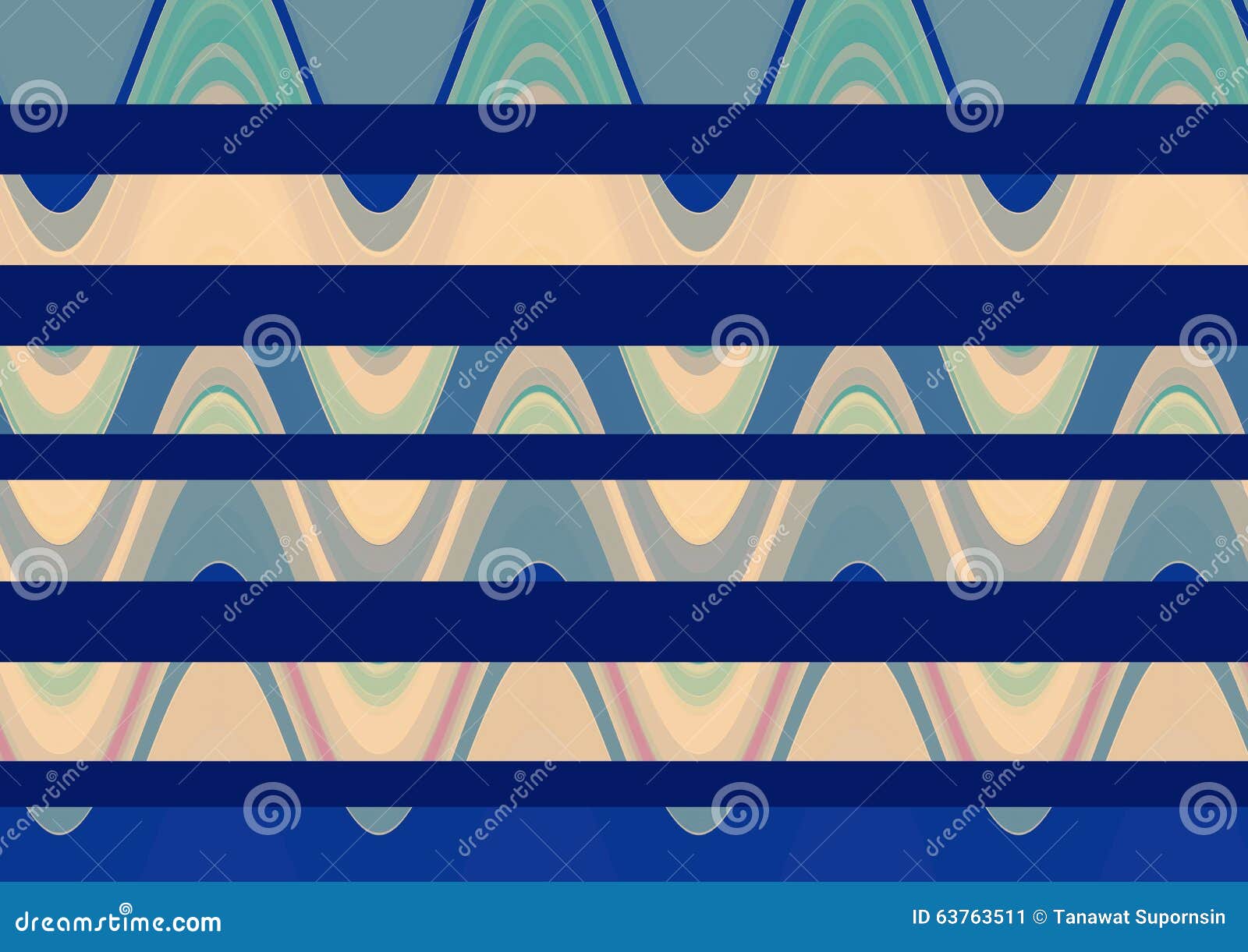 Wave Vintage Tone Wallpaper Stock Image - Image of wallpaper, block ...
