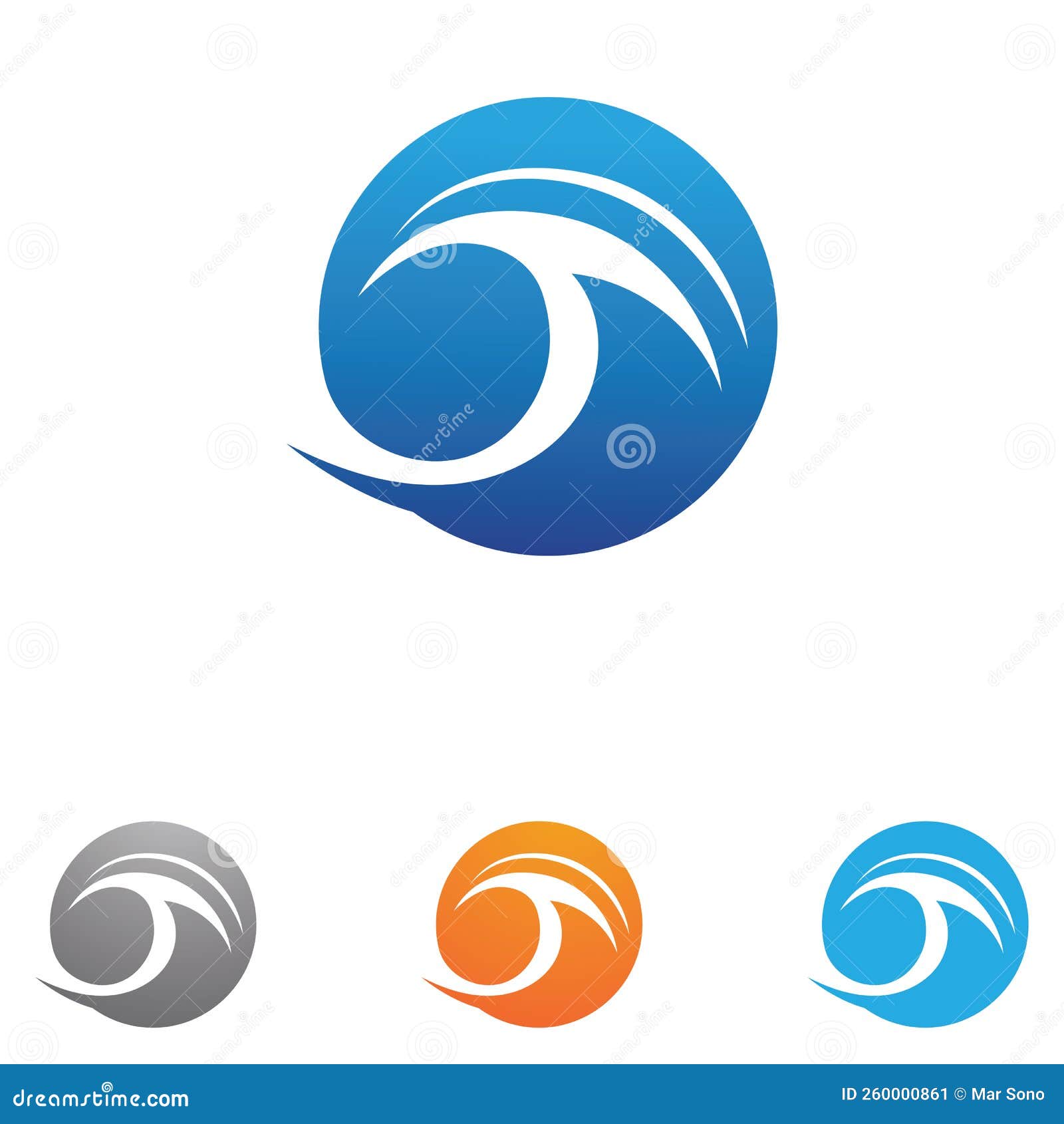 Wave Water Beach Logo Vector Stock Vector - Illustration of creative ...