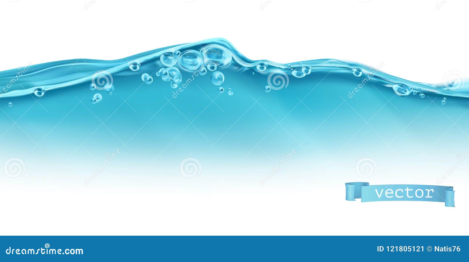 Air Bubbles, Water Or Soda Oxygen Fizz Clip Art Cartoon Vector ...