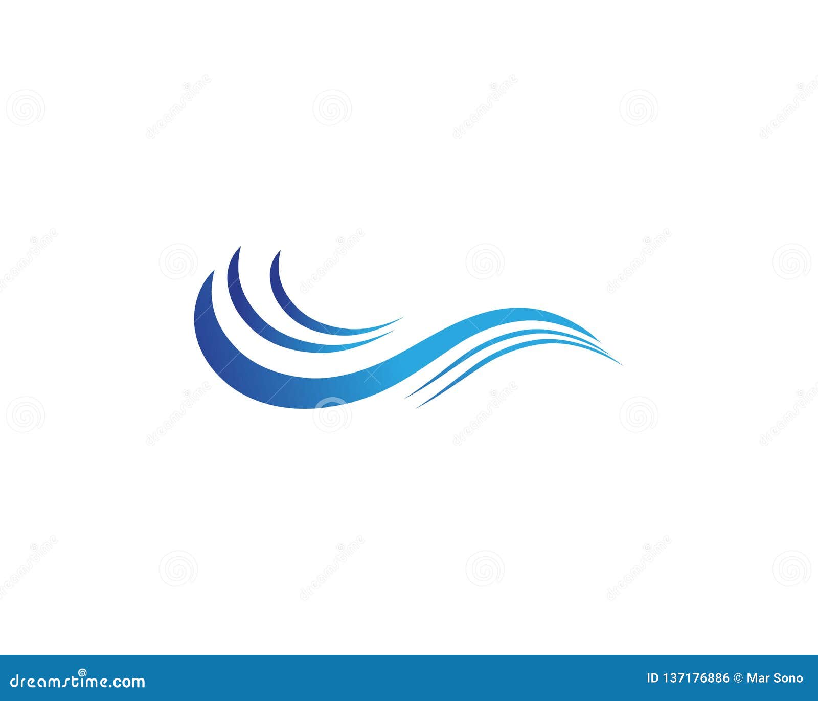 Wave Water Logo Beach Vector Stock Vector - Illustration of nature ...
