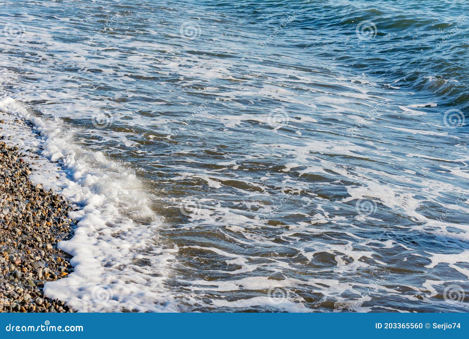 Wave of the Water in the Open Sea Stock Photo - Image of sand, splash ...