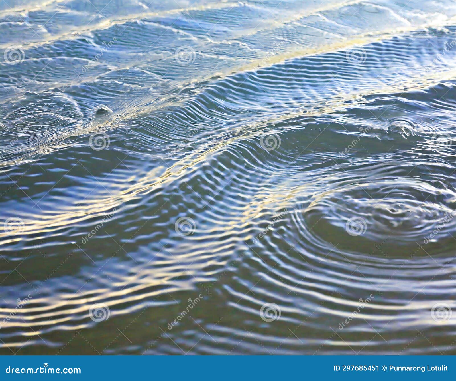 Wave Water Pattern Textured Background in Abstract Style Selective ...