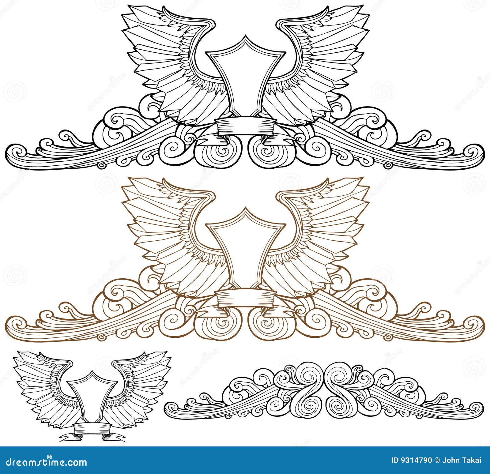 Wave Wind Crest stock vector. Illustration of vector, water - 9314790