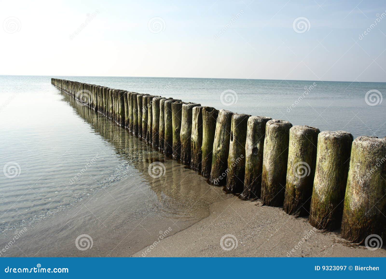 Wavebreaker stock image. Image of nature, breaker, peaceful - 9323097