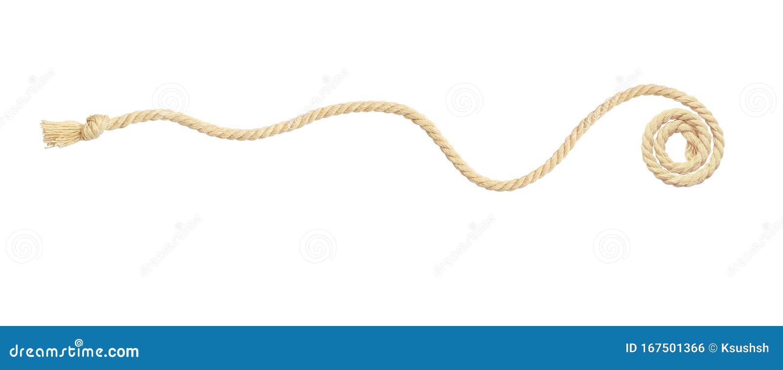 Waved beige rope stock photo. Image of fiber, piece - 167501366