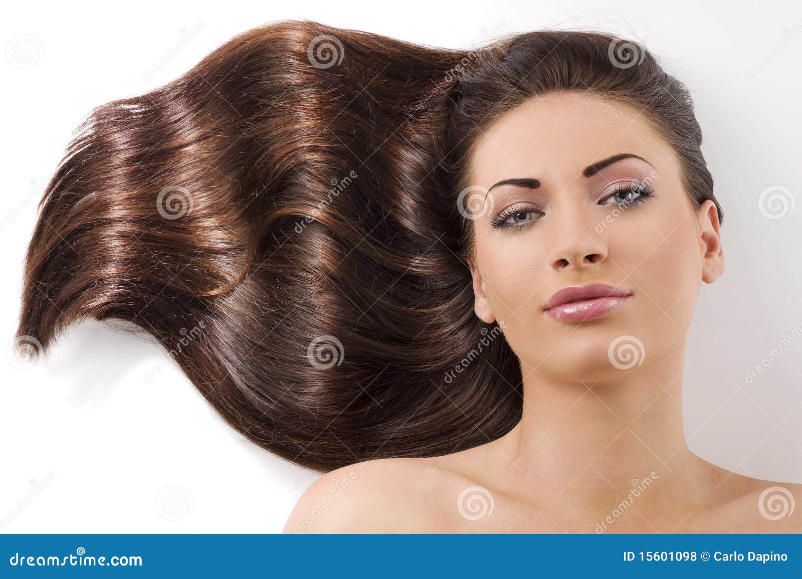 Waved hair stock photo. Image of head, fashion, cute - 15601098