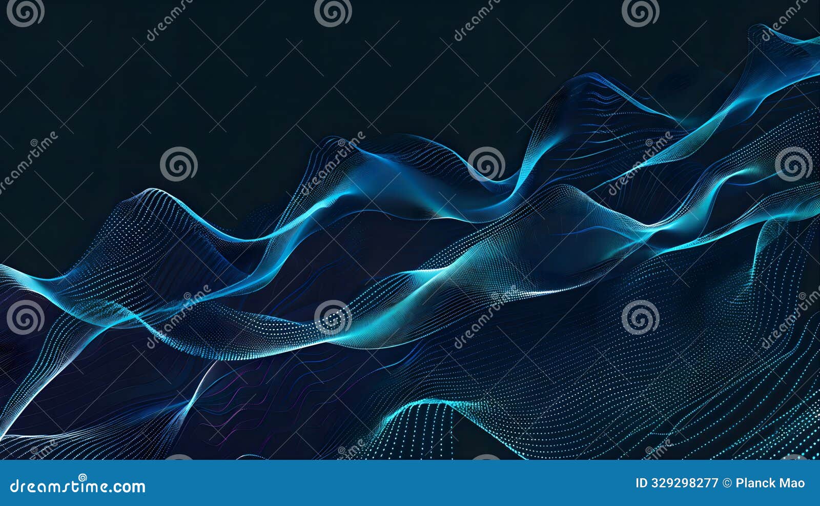 Waveform Elegance - PPT Background Stock Illustration - Illustration of ...