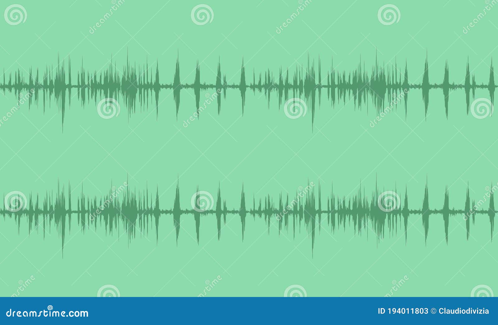 Waveform sound diagram stock illustration. Illustration of graph ...