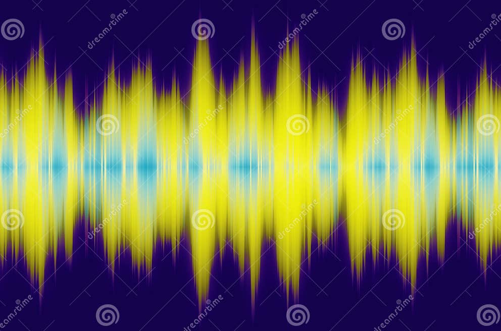 Waveform spectrum pattern stock illustration. Illustration of blaze ...