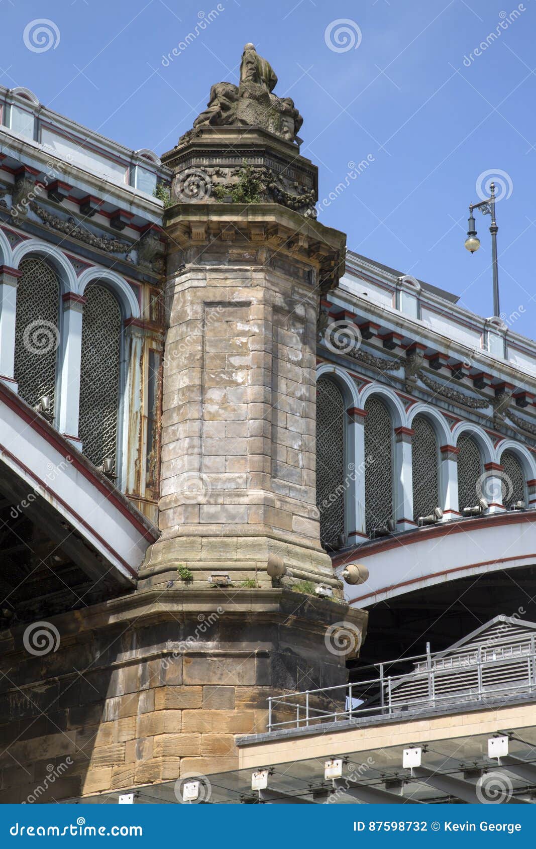 Waverley Bridge; Edinburgh stock photo. Image of british - 87598732