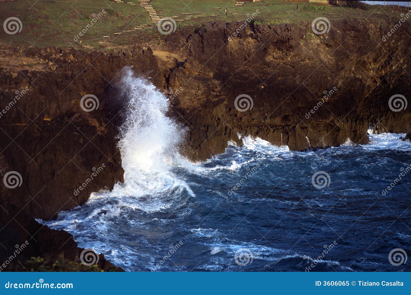 Waves stock image. Image of cliffs, relaxation, isolation - 3606065