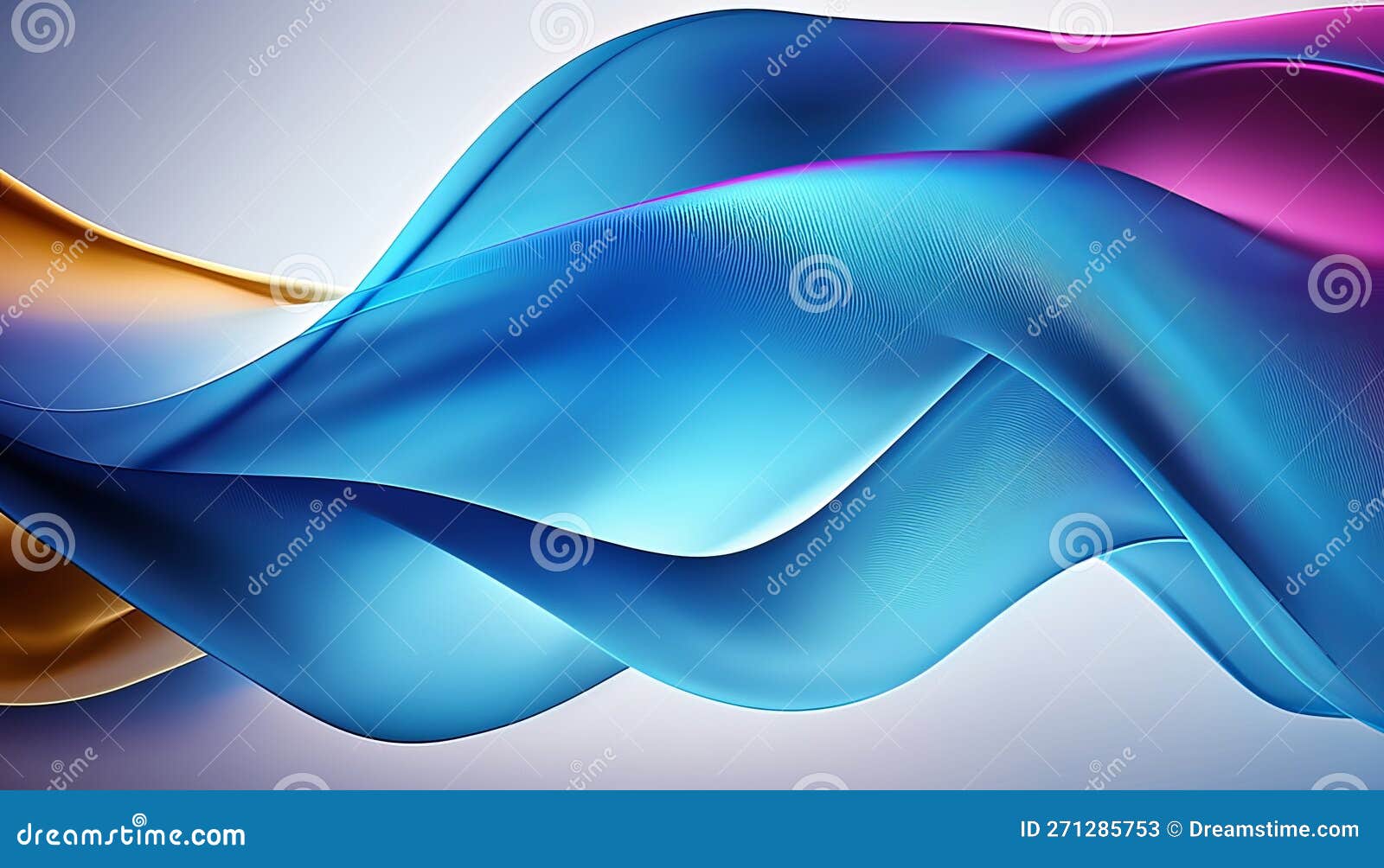 Waves Abstract Background Gradient Color. UI UX Design. Stock ...