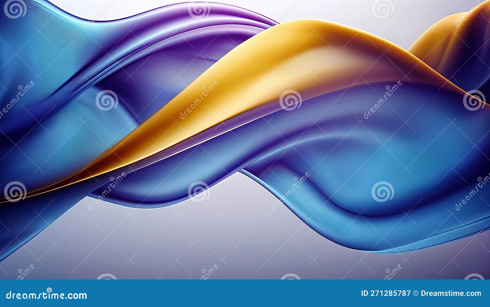 Waves Abstract Background Gradient Color. UI UX Design. Stock ...