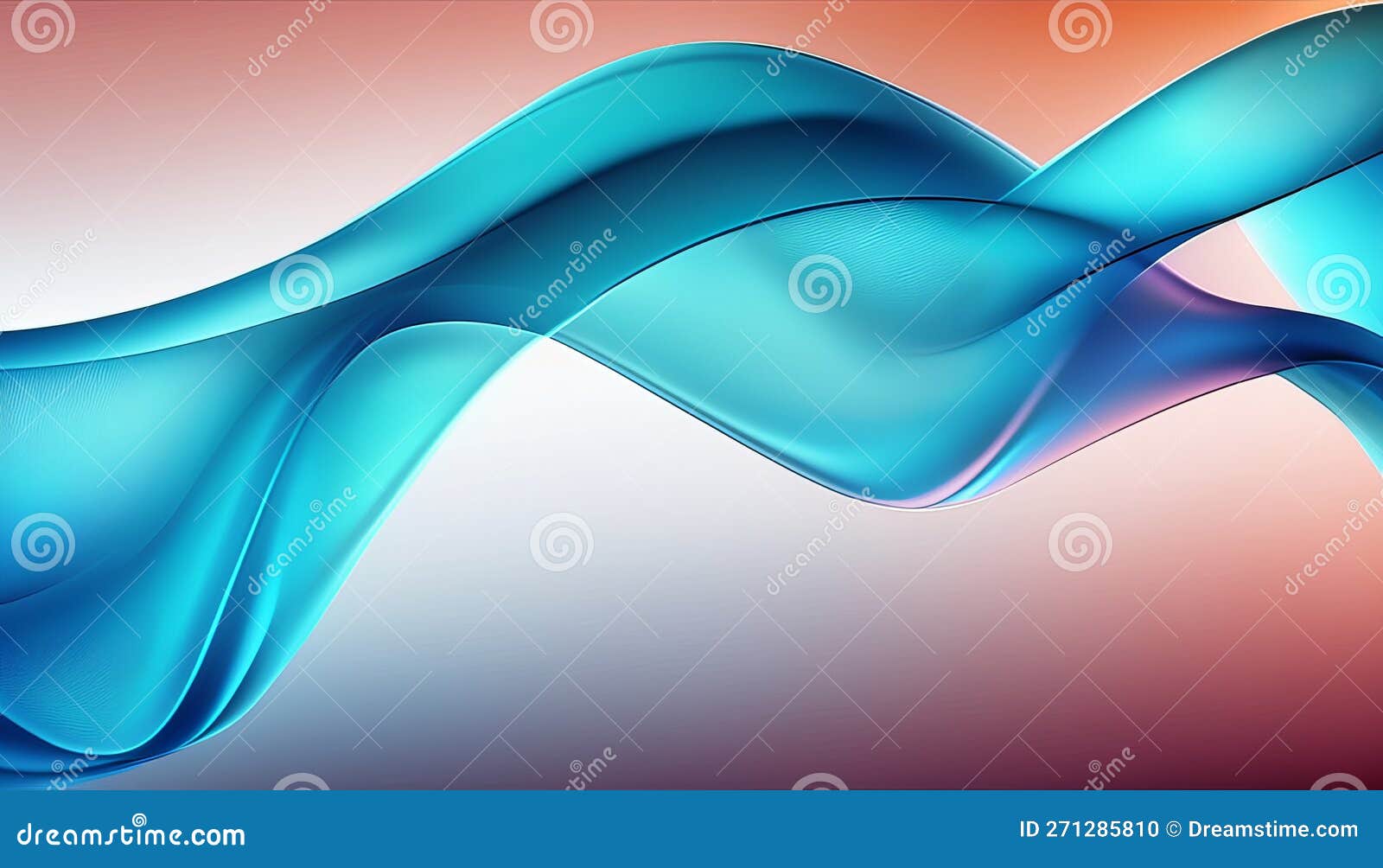 Waves Abstract Background Gradient Color. UI UX Design. Stock ...