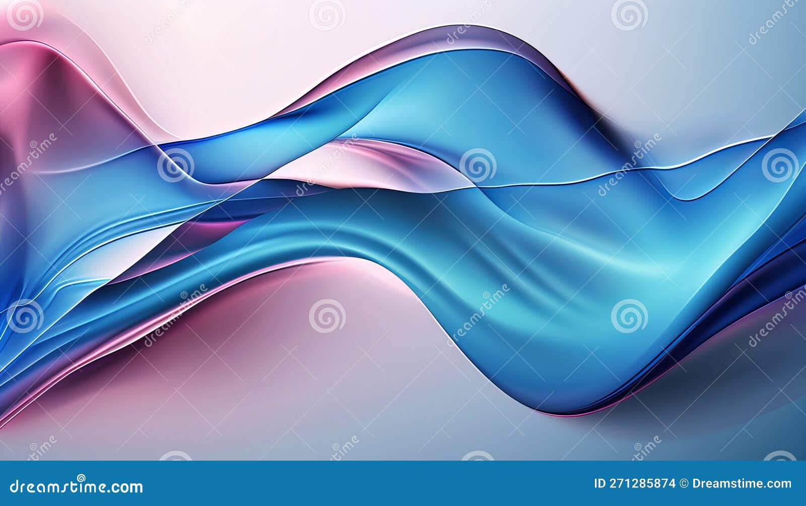 Waves Abstract Background Gradient Color. UI UX Design. Stock ...