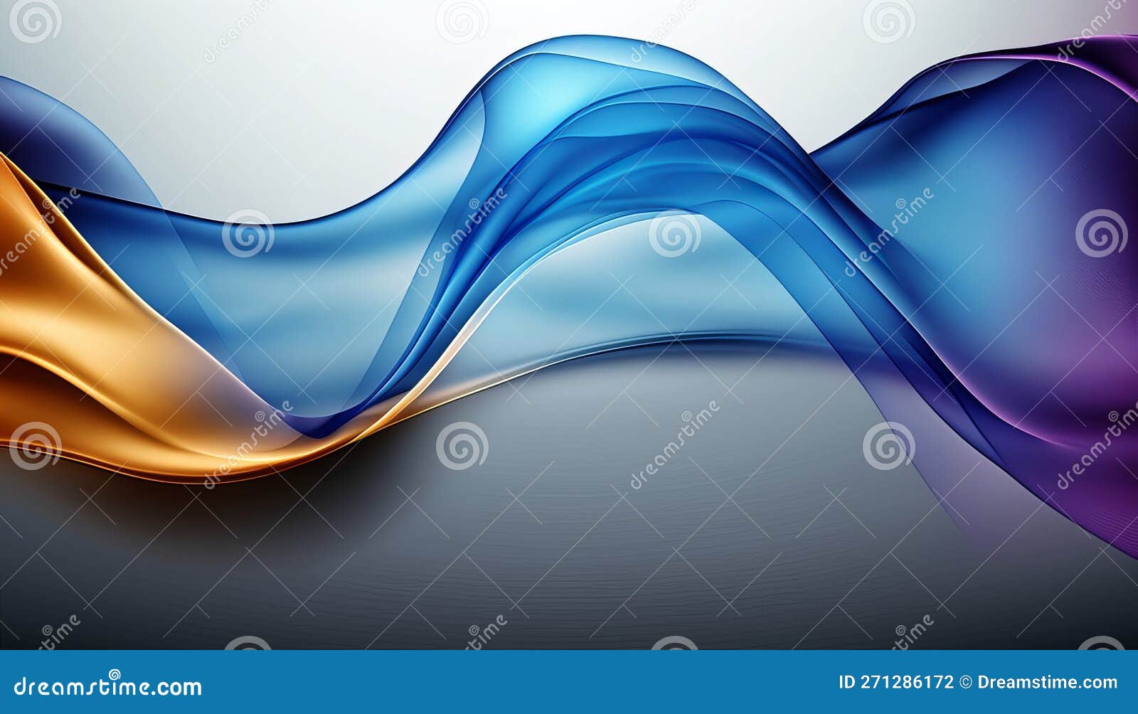 Waves Abstract Background Gradient Color. UI UX Design. Stock ...