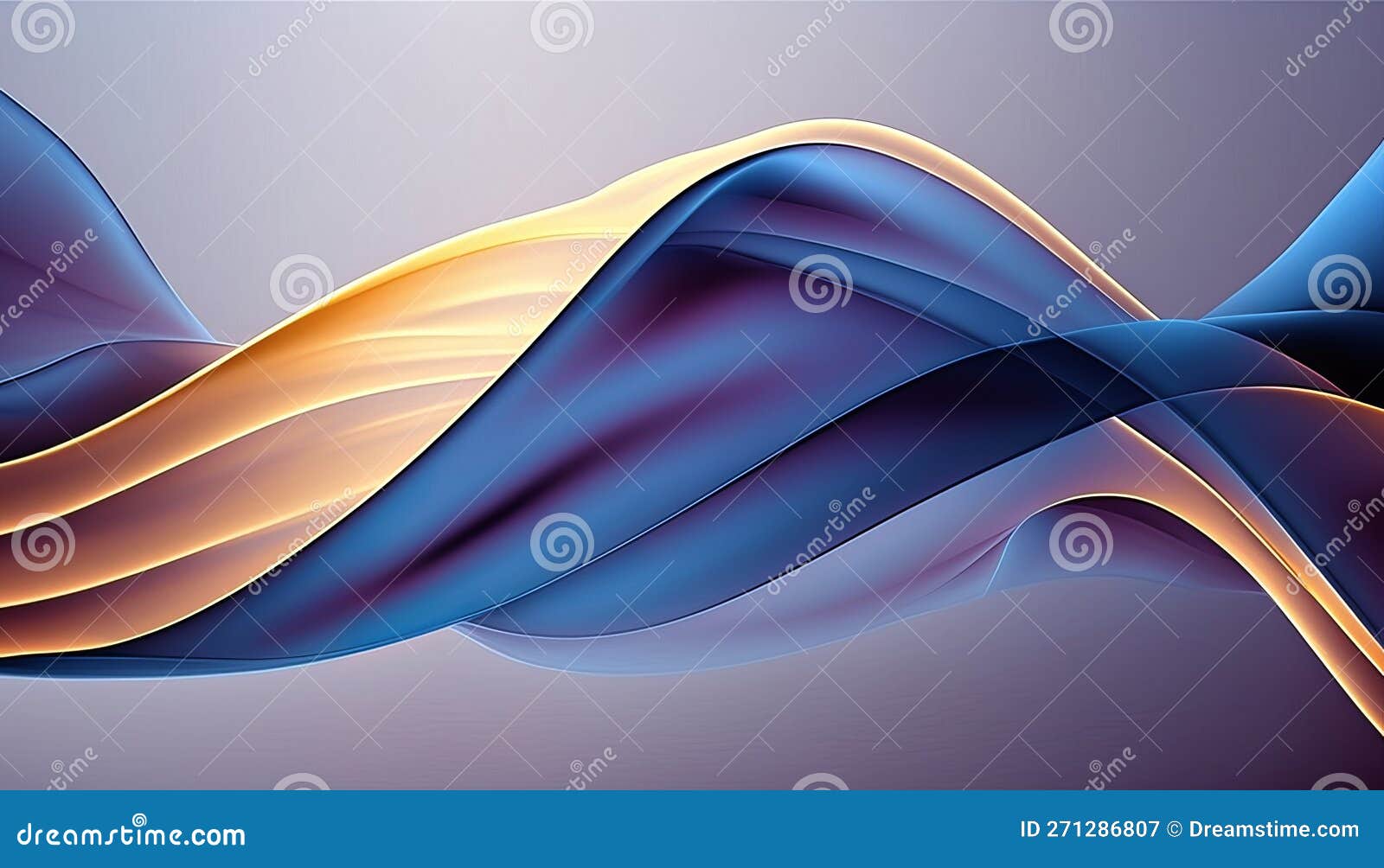 Waves Abstract Background Gradient Color. UI UX Design. Stock ...