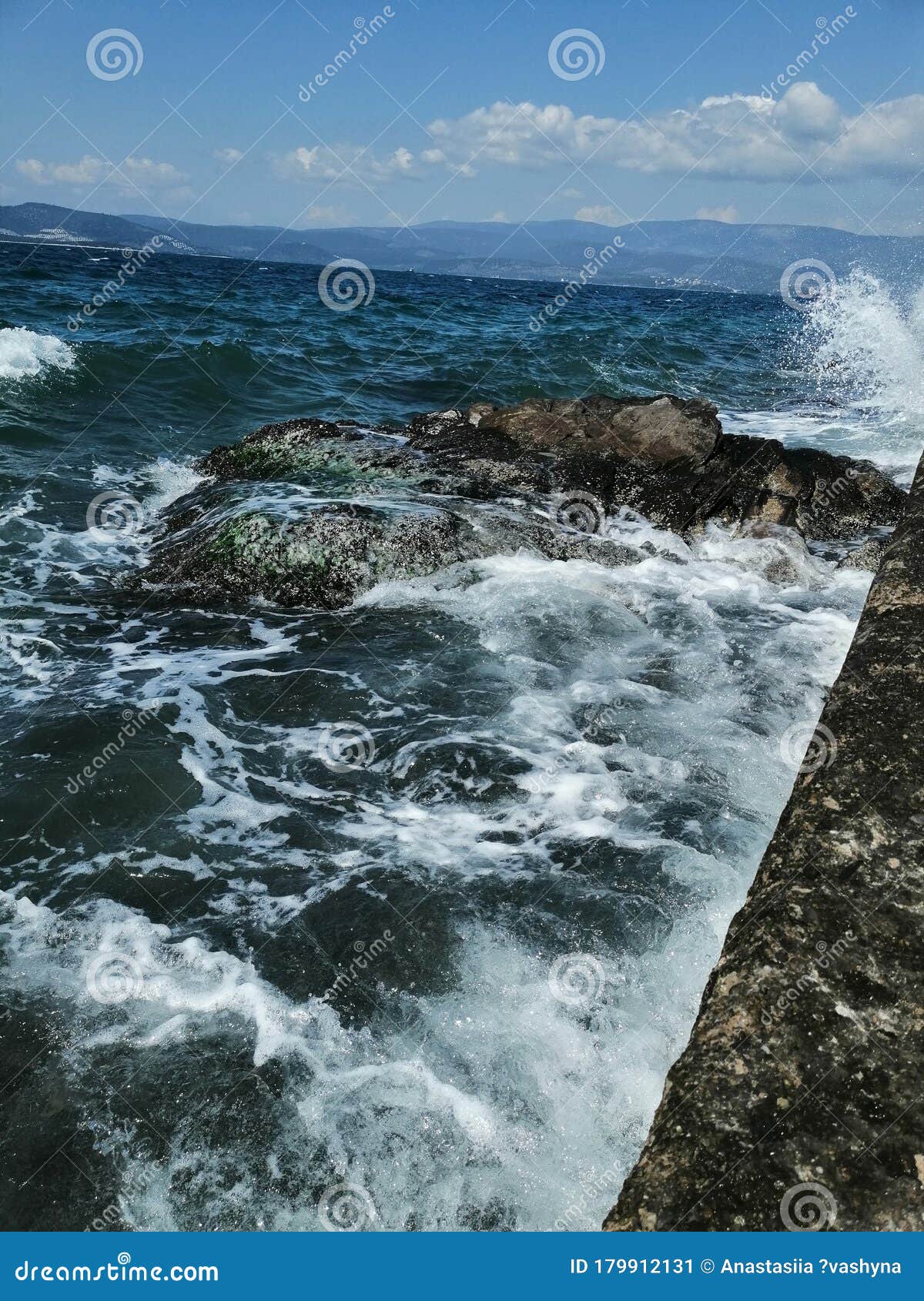 Waves in the air stock image. Image of waves, stone - 179912131