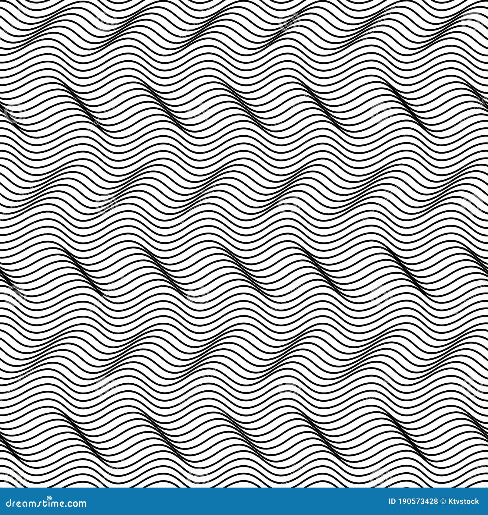 Waves Background with Distortion Effect Stock Vector - Illustration of ...