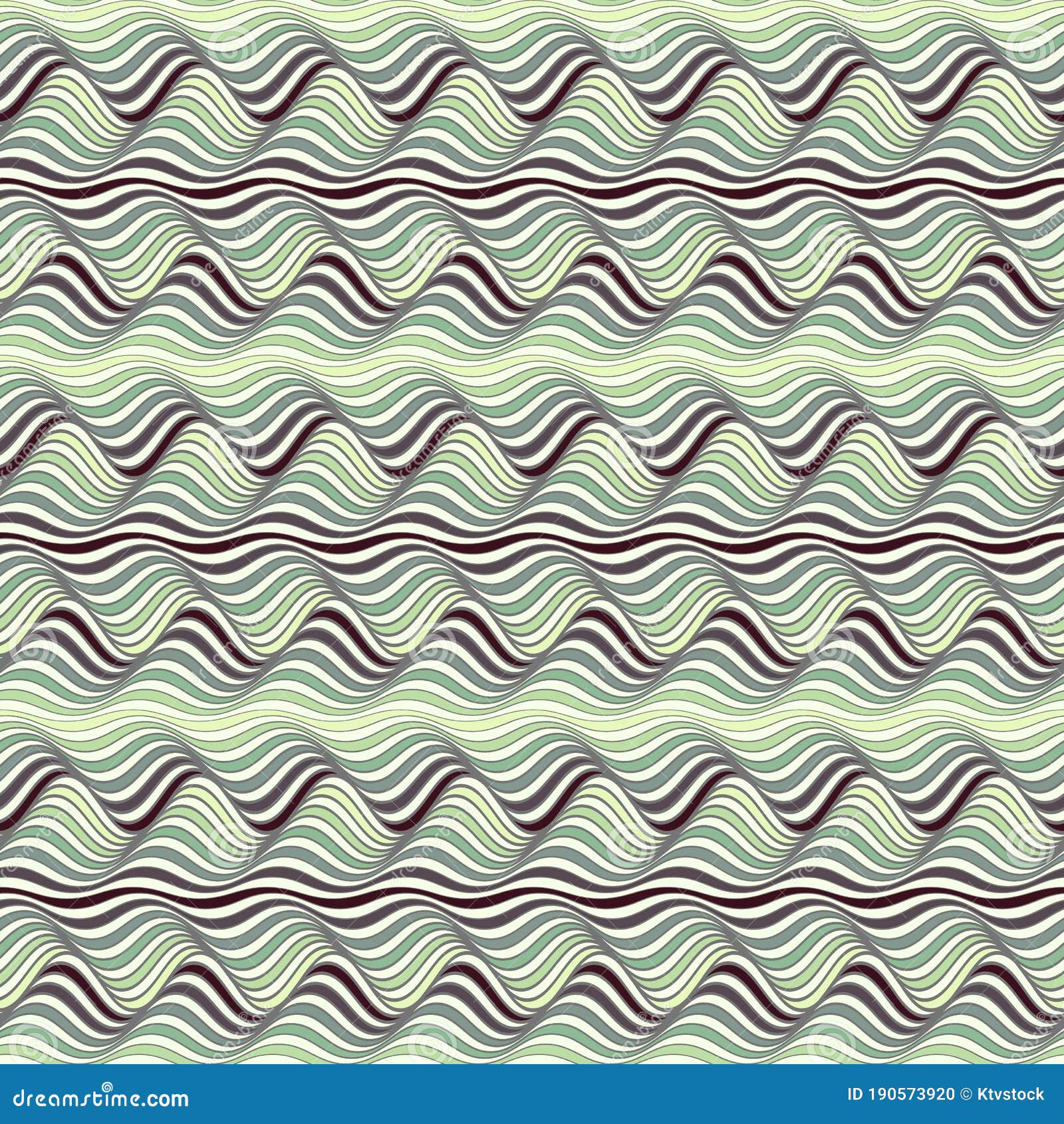 Waves Background with Distortion Effect Stock Vector - Illustration of ...
