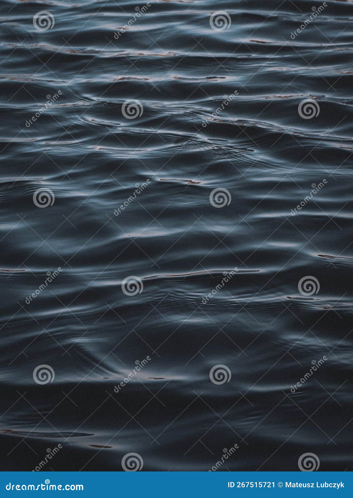 Waves Backlit by the Light of the Setting Sun. Transparent. Navy Blue ...