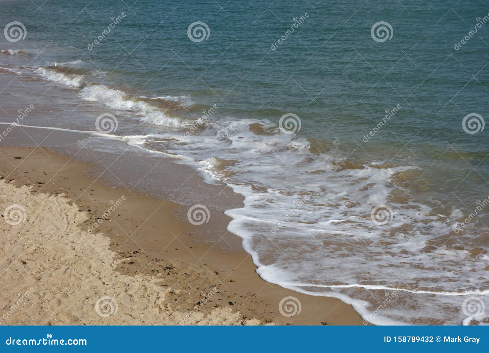 Retreating Waves stock photo. Image of water, retreating - 158789432
