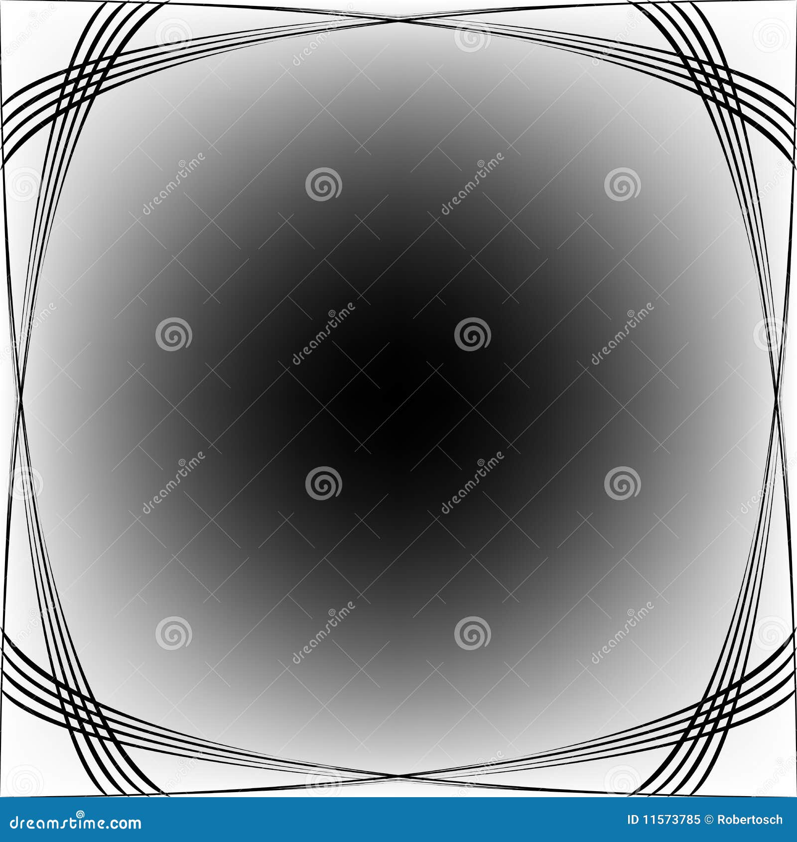 Waves Border Black on White Stock Vector - Illustration of corporate ...