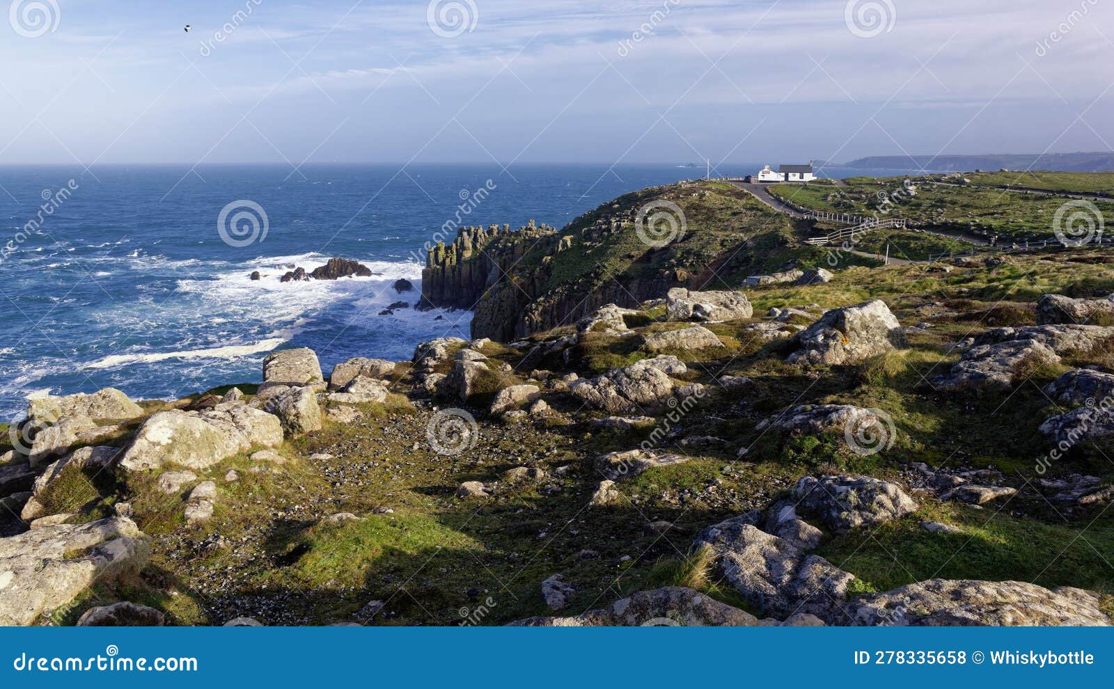 Waves Breaking on the Peal, Dr Syntax S Head with First and Last House ...