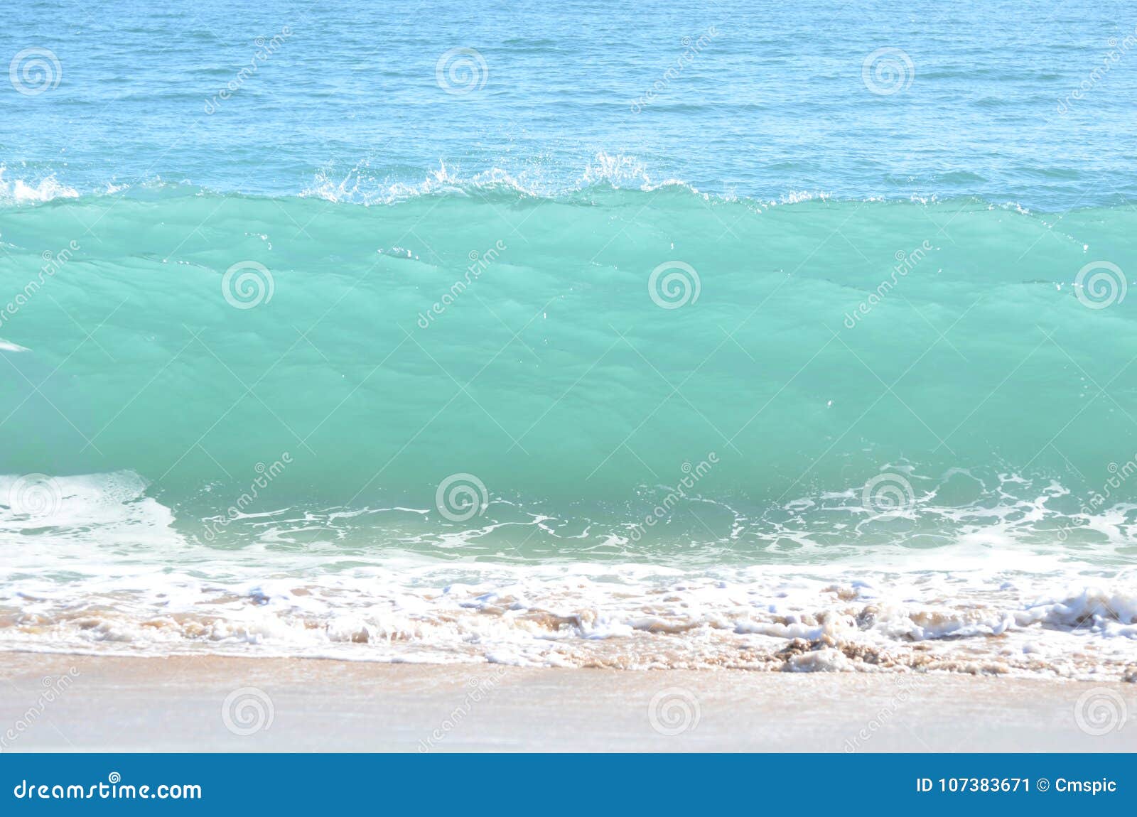 A Cresting Wave Just about To Roll Over Stock Image - Image of white ...