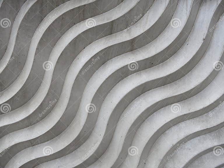 Waves in a concrete wall stock image. Image of curve - 111255829