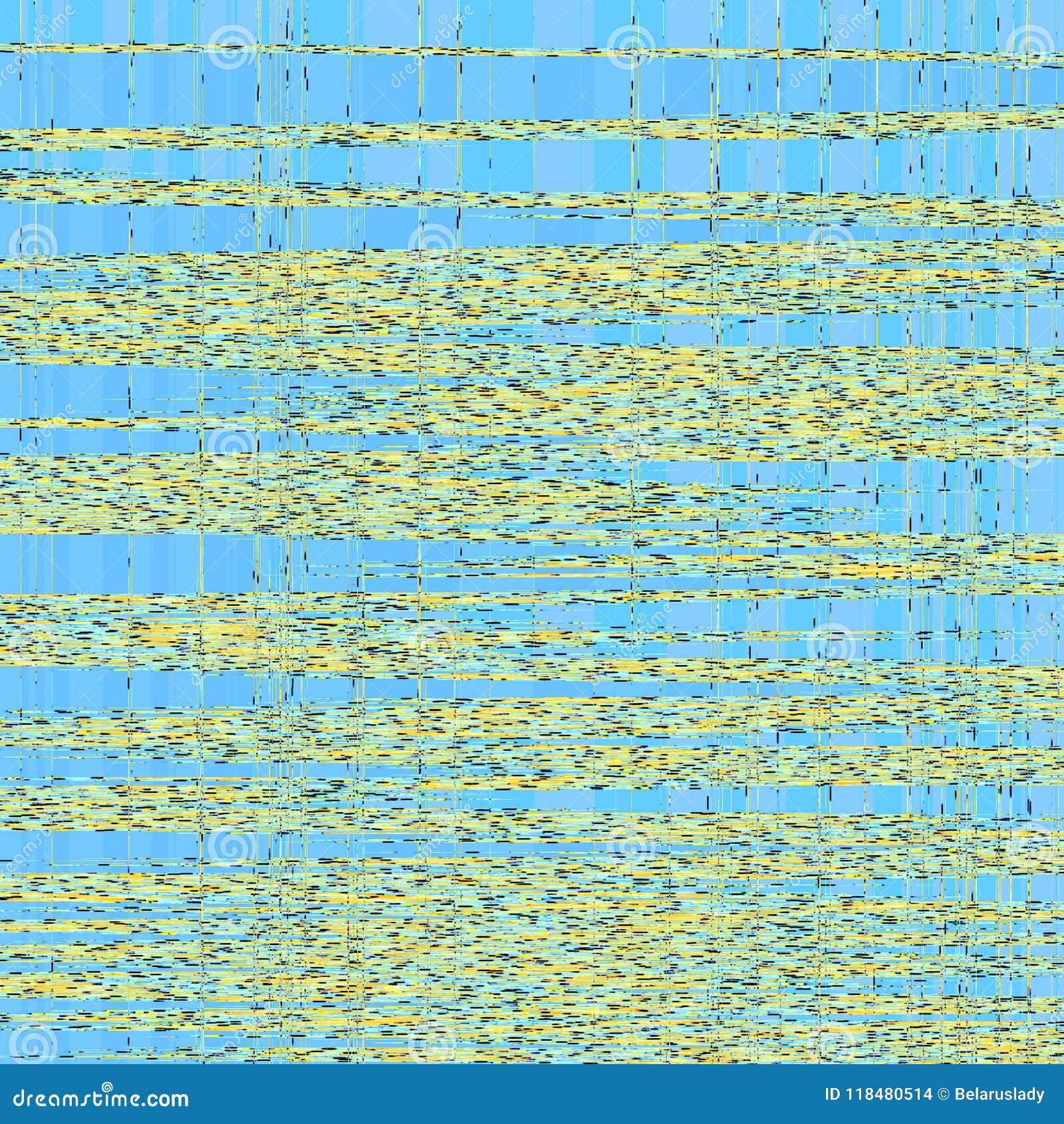 Sound Waves Continuous Pattern, Audio Technology Endless Pattern on ...