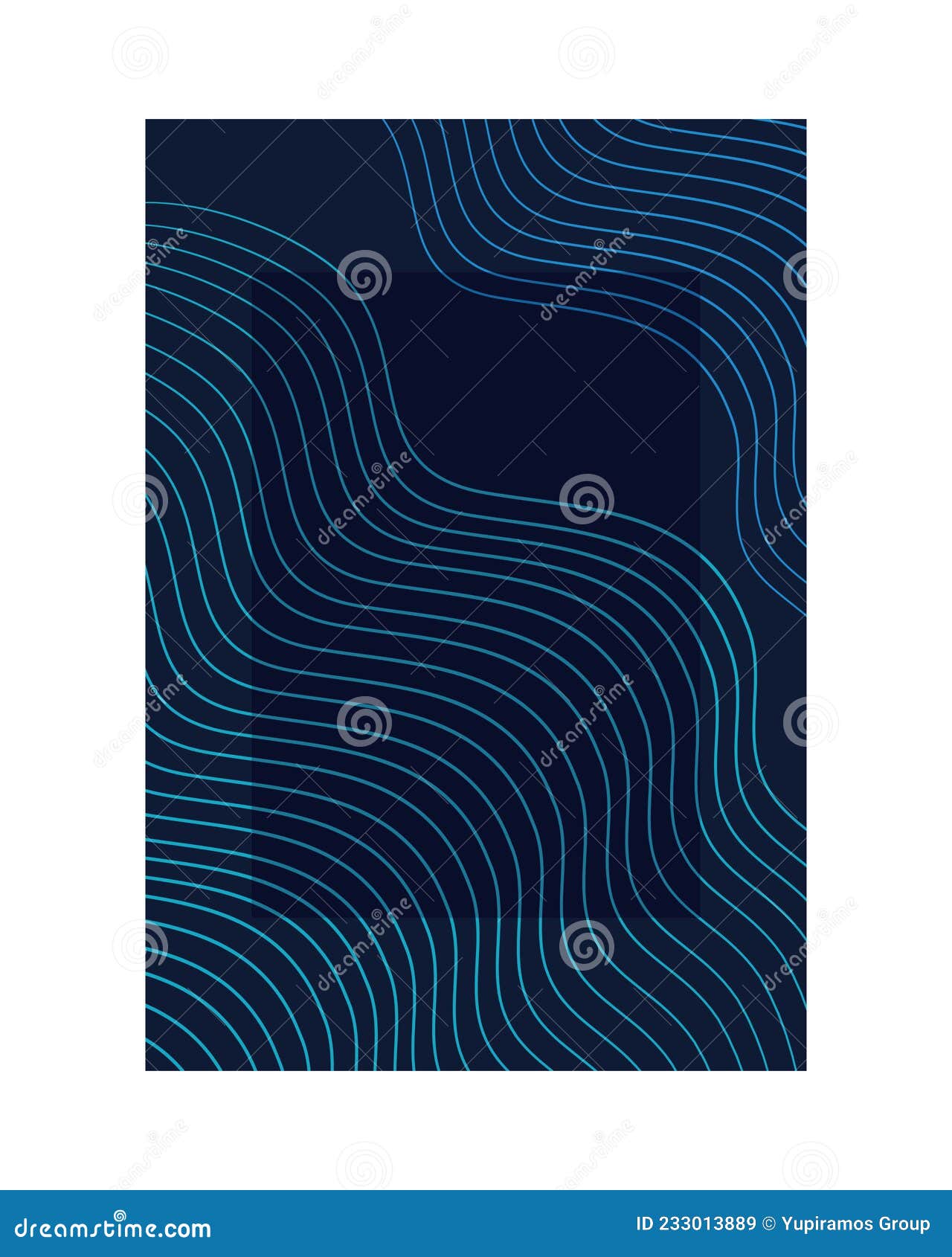 Waves cover design stock vector. Illustration of style - 233013889