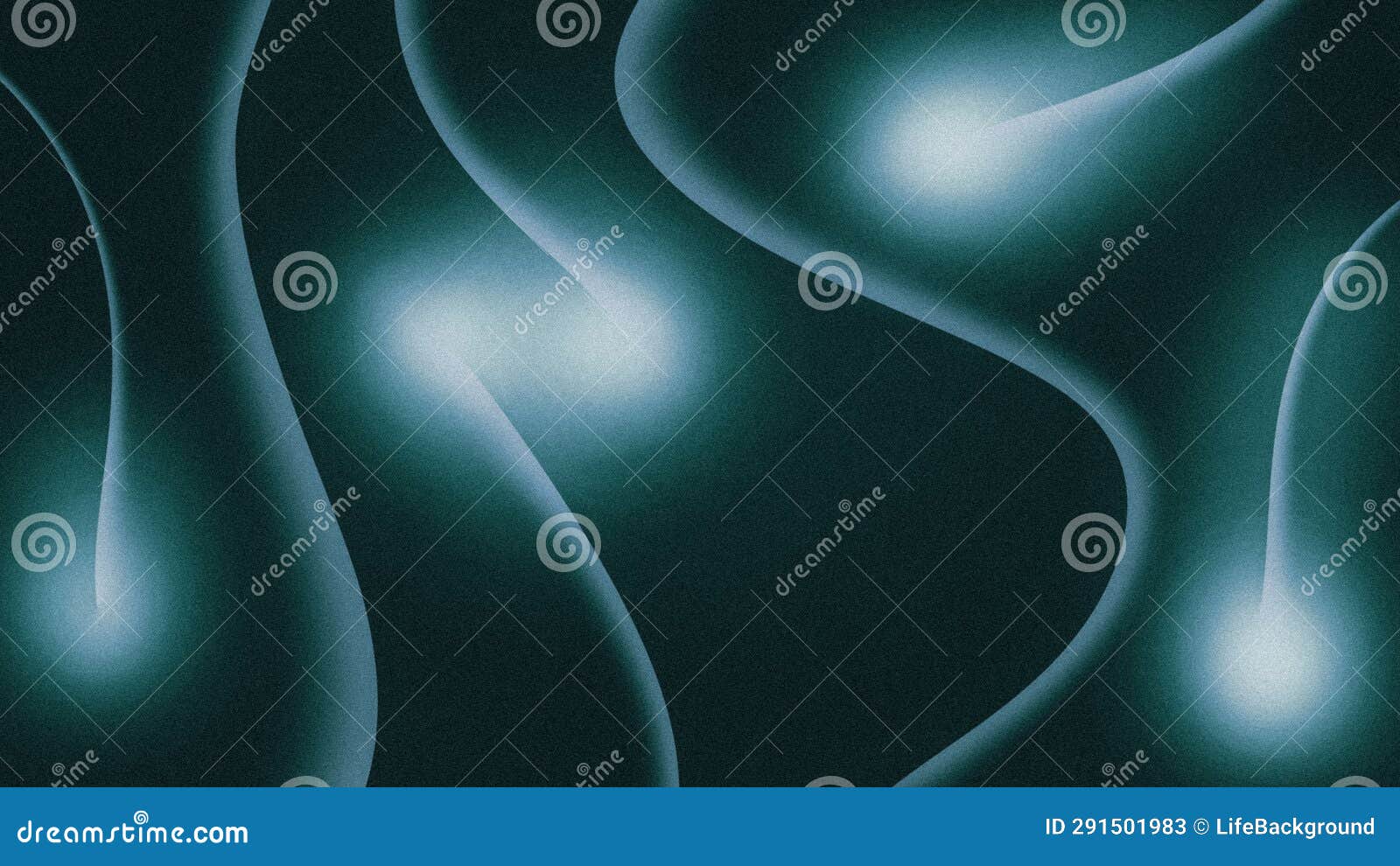 Waves and Dunes Dark Turquoise, Blue Abstract Gradient Background with ...