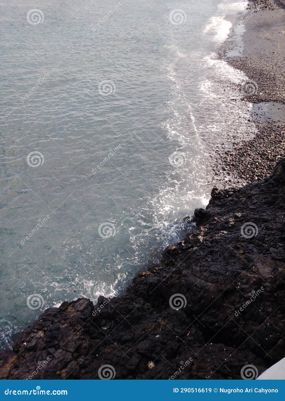Waves on the Edge of the Wide Sea Stock Image - Image of sand, wave ...
