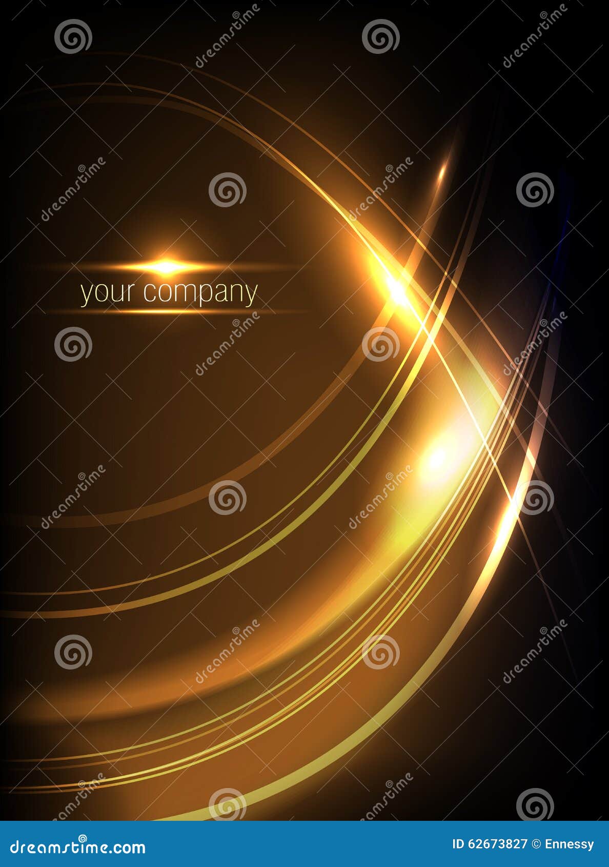Waves Fire Abstract Background Stock Vector - Illustration of motion ...