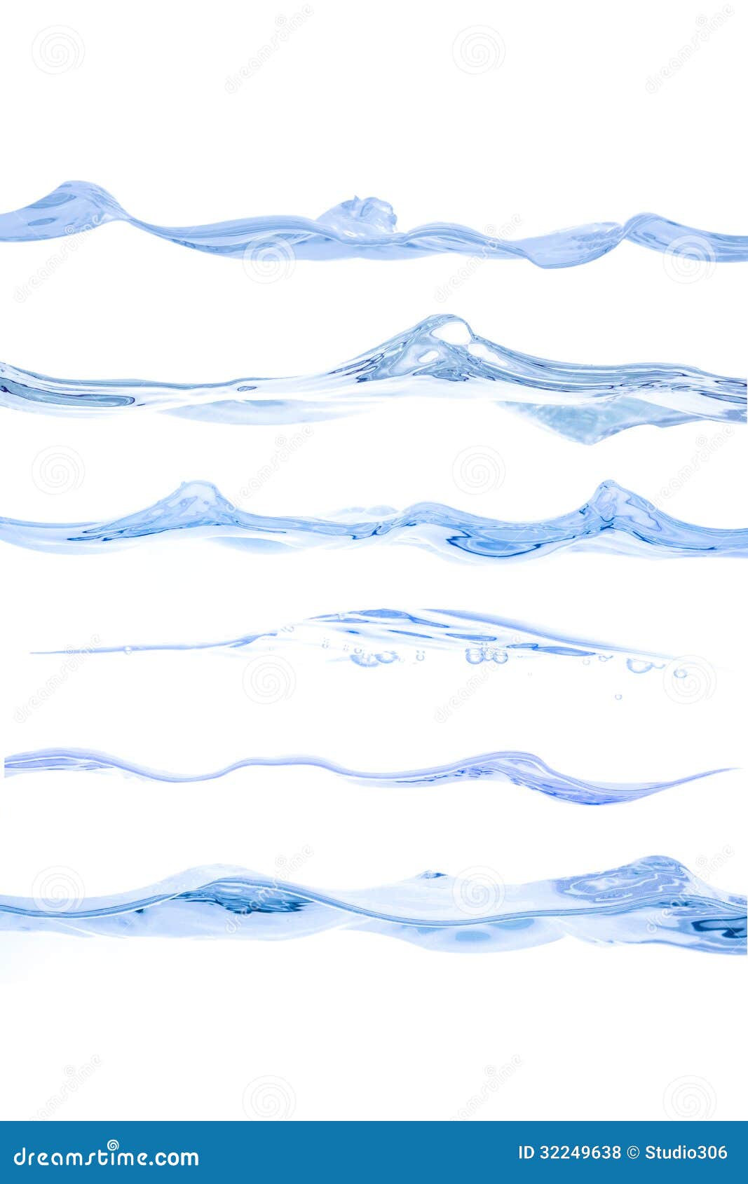 Waves flowing isolated stock photo. Image of side, flowing - 32249638