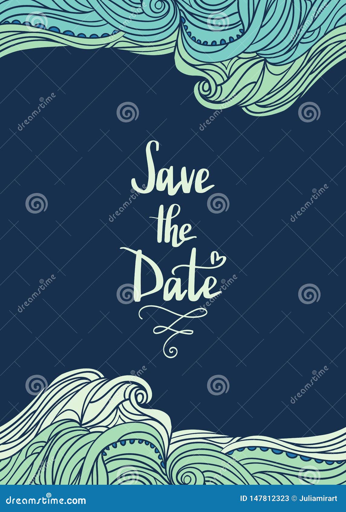 Waves Flyer Templates-11 stock vector. Illustration of flow - 147812323