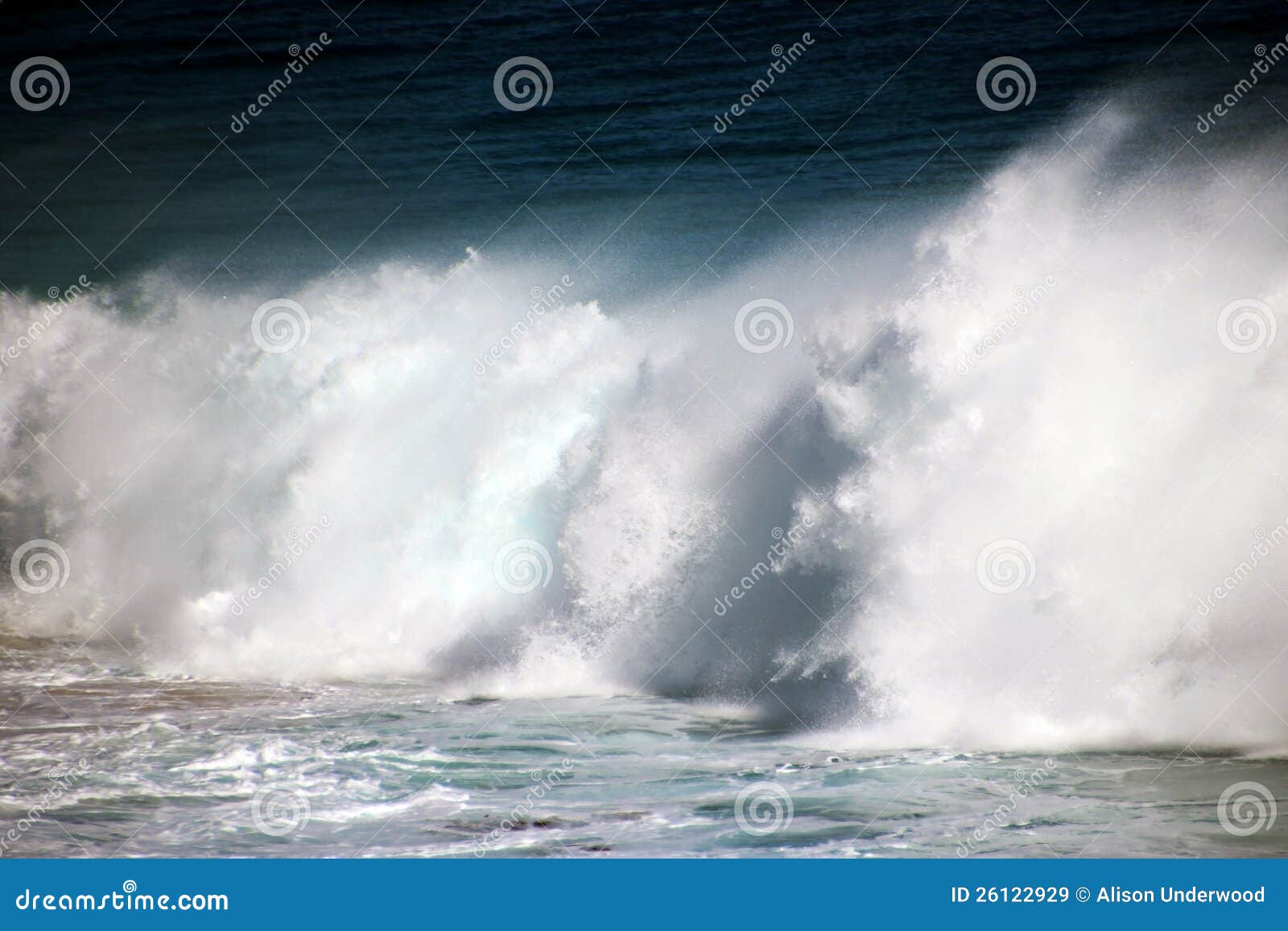 Waves Foaming on the Rocks stock image. Image of beach - 26122929