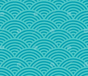 Waves. Geometric Pattern. Seamless Background. Stock Vector ...